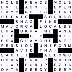 Daily Commuter Puzzles - Daily Commuter Crossword Answers